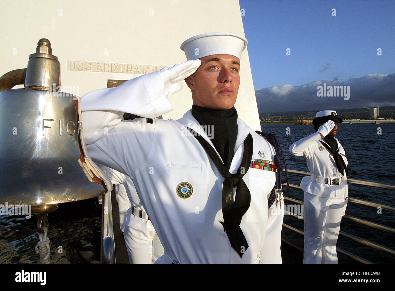 021207-N-3228G-006 Pearl Harbor, Hawaii, (Dec. 7, 2002) -- Intelligence ...