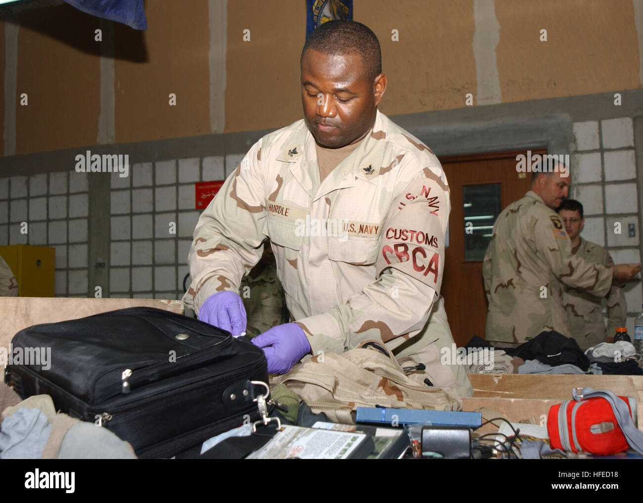050514-N-1825E-021 Camp Doha, Kuwait (May 14, 2005) - Storekeeper 2nd ...