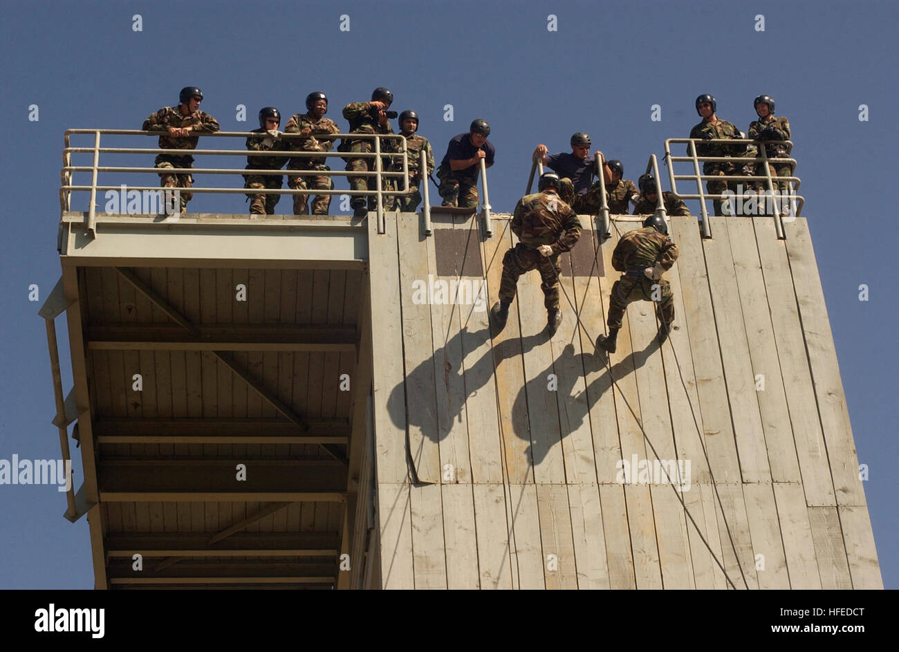 050524-N-6499D-136 Camp Pendleton, Calif. (May 24, 2005) - Members of ...