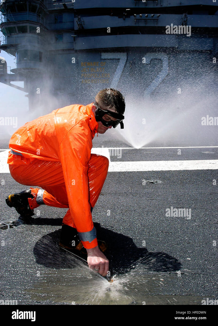 Countermeasure wash down system hi-res stock photography and images - Alamy