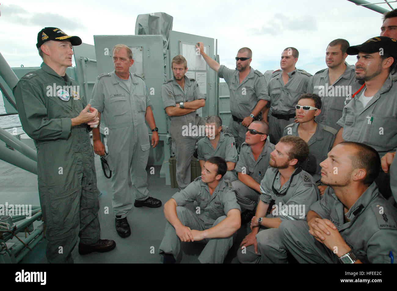 Uss kitty hawk cv 63 strike group hi-res stock photography and images ...