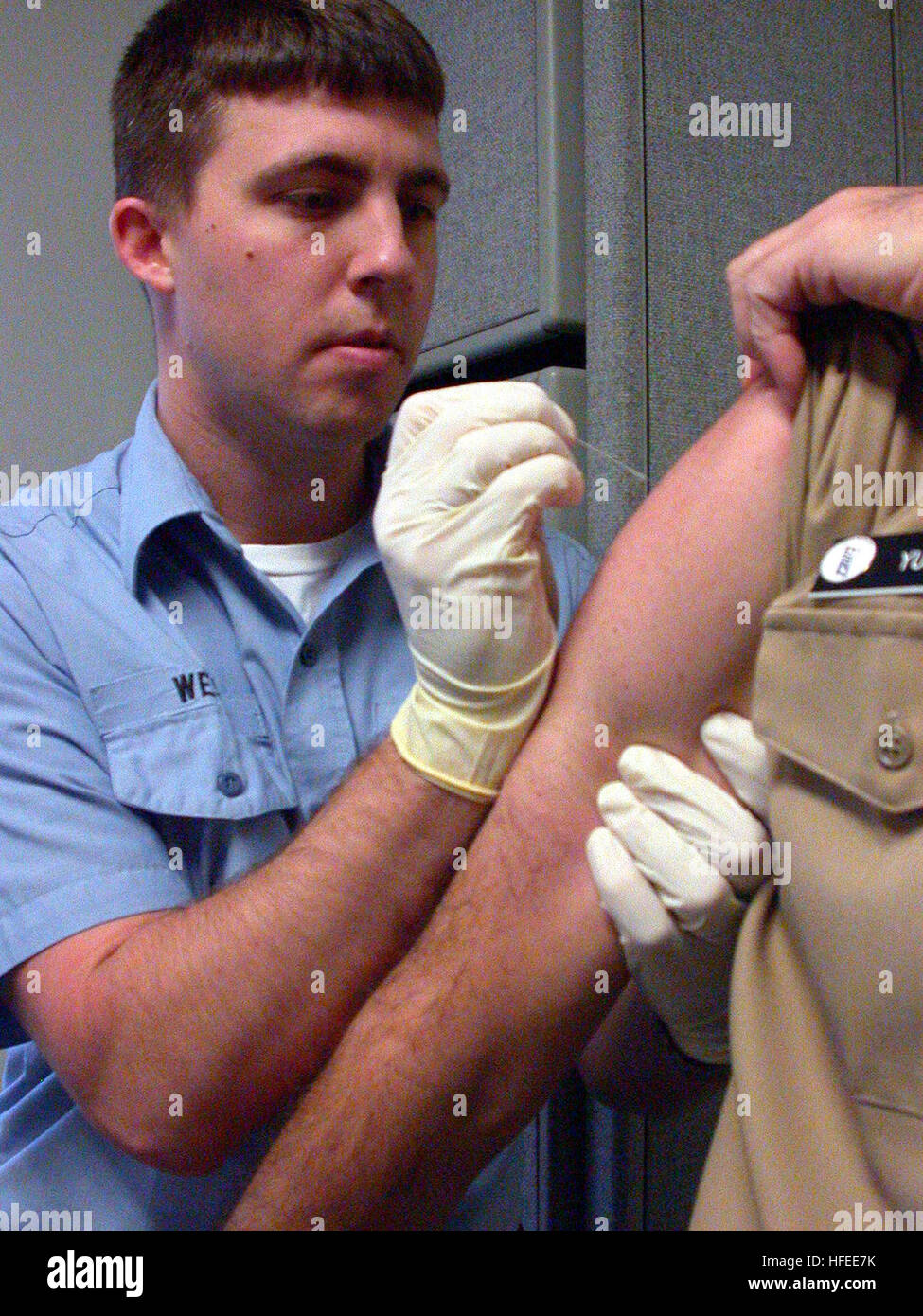 Smallpox training hi-res stock photography and images - Alamy