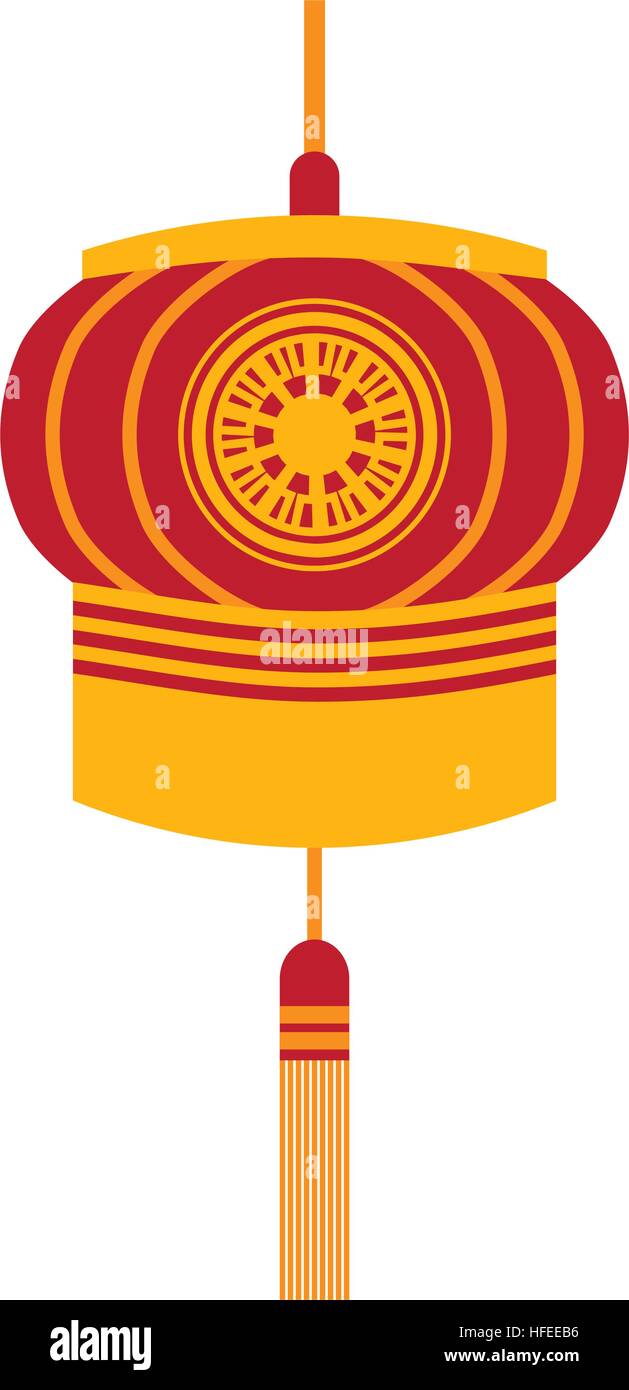 traditional japanese lamp icon vector illustration design Stock Vector ...