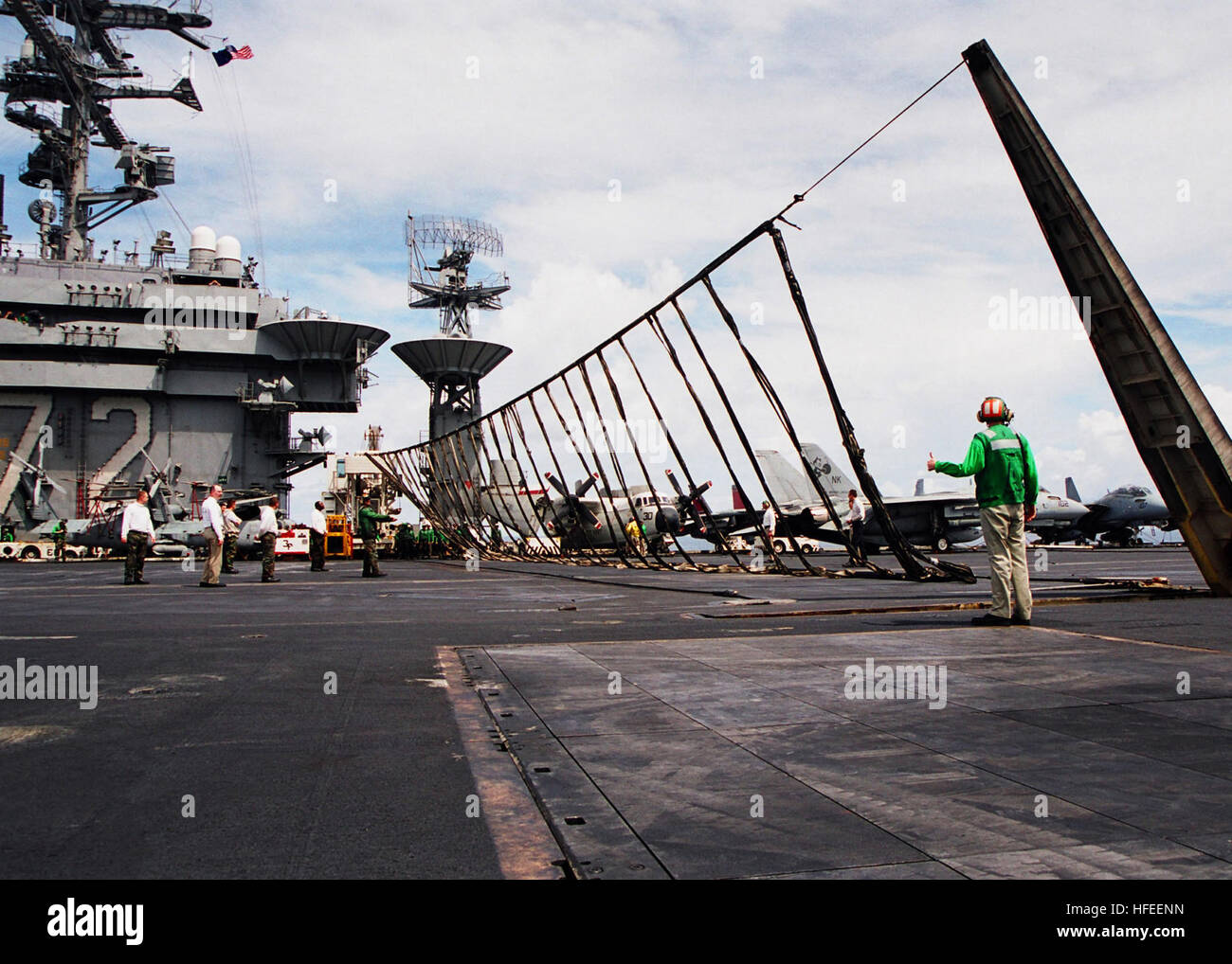 030103-N-0119N-002 At sea aboard USS Abraham Lincoln (CVN 72) Jan. 3 ...