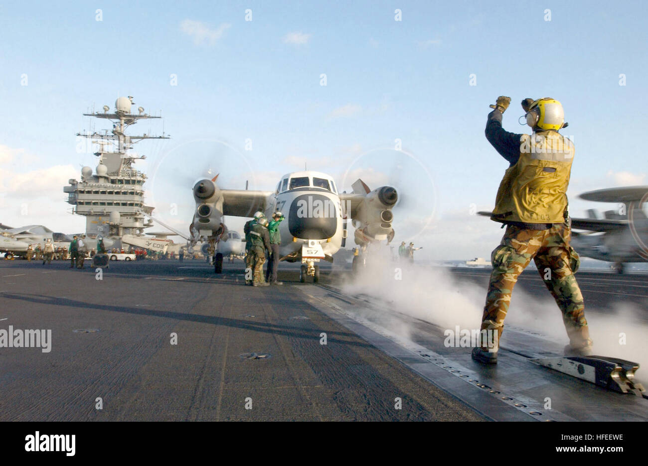030122-N-4953E-001 At sea aboard USS Harry S. Truman (CVN 75) Jan. 22 ...