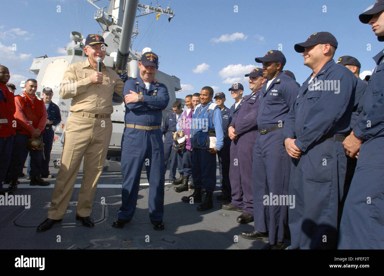 030117-N-2383B-823 At sea aboard USS Milius (DDG 69) Jan. 17, 2003 ...