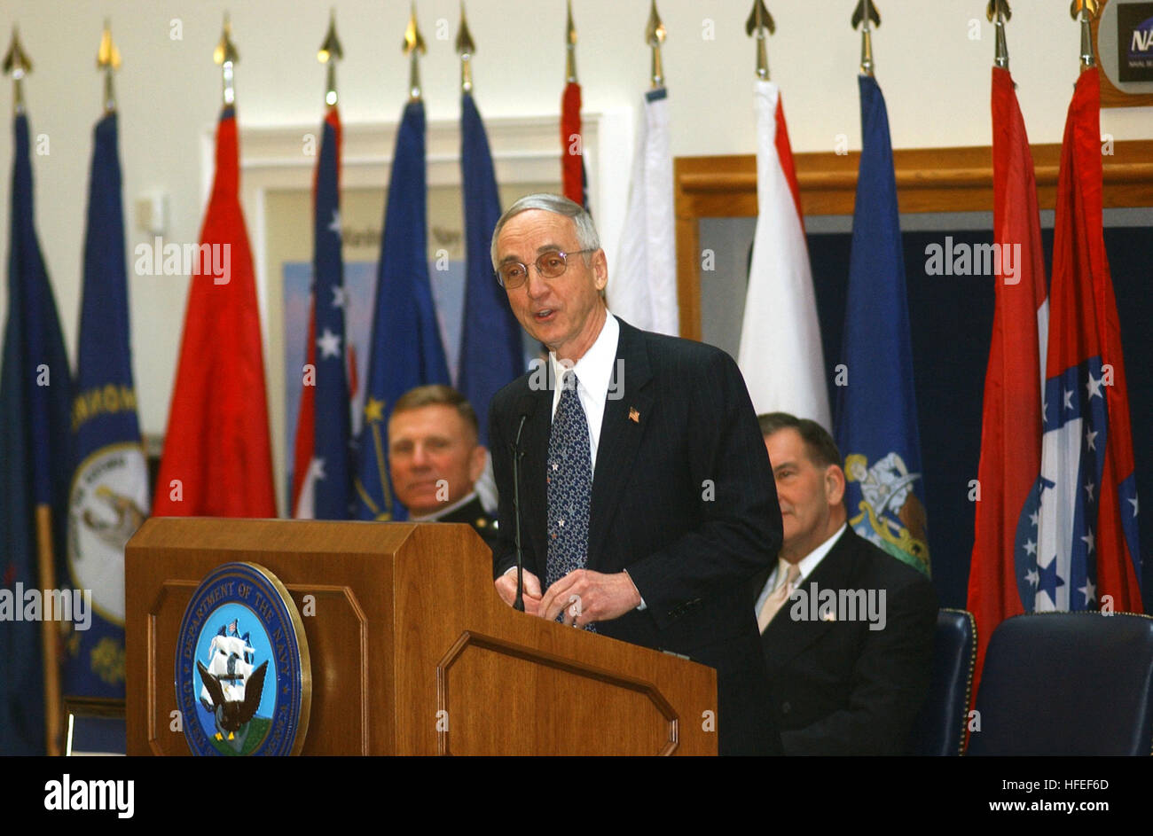 Secnav gordon england hi-res stock photography and images - Alamy
