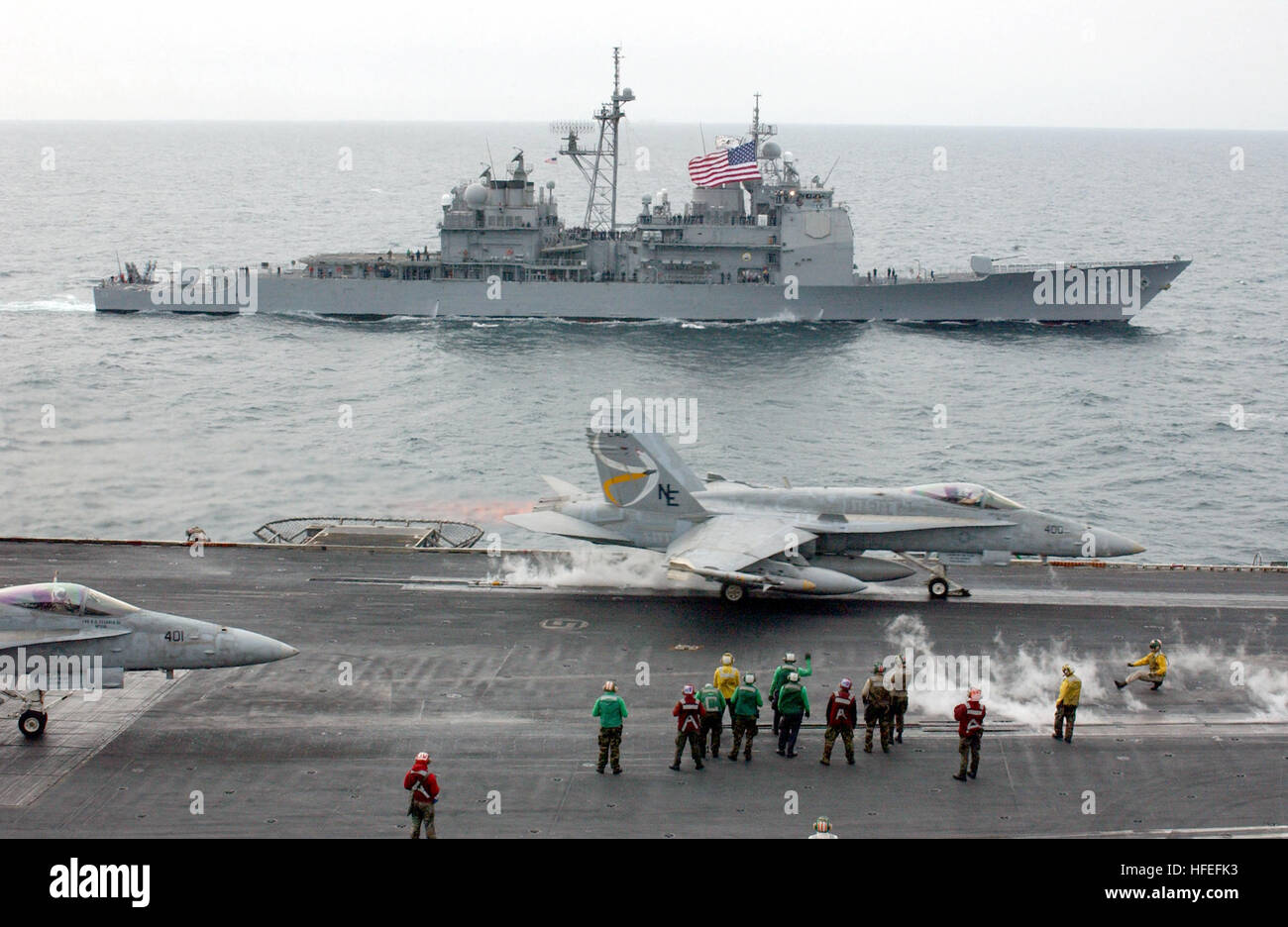 030212-N-2864T-002 At sea aboard USS Constellation (CV 64) Feb. 12 ...