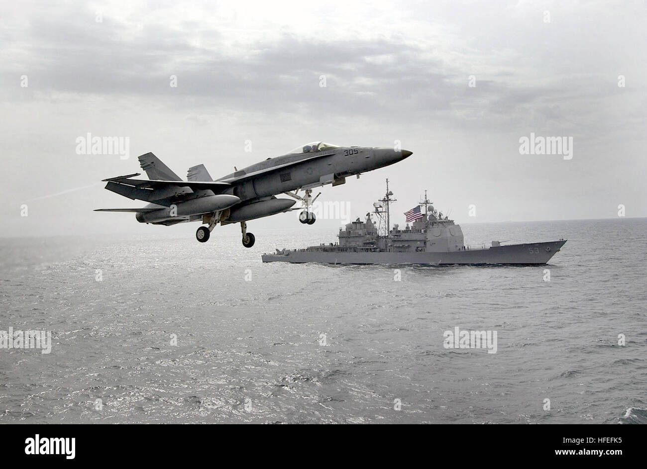 030212-N-4142G-001 At sea aboard USS Constellation (CV 64) Feb. 12 ...