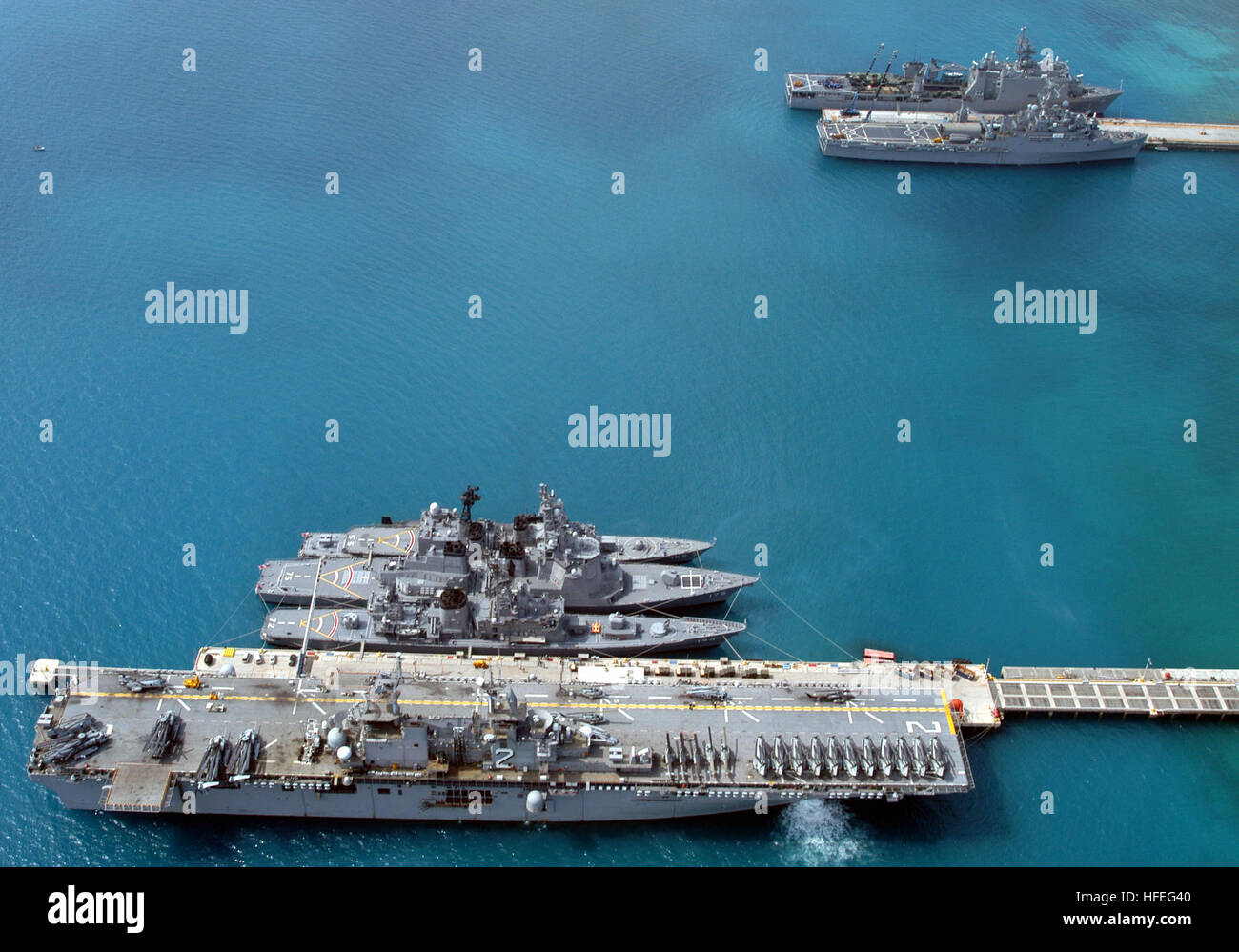 White Beach Port Facility in Okinawa, Japan hosts amphibious assault ...