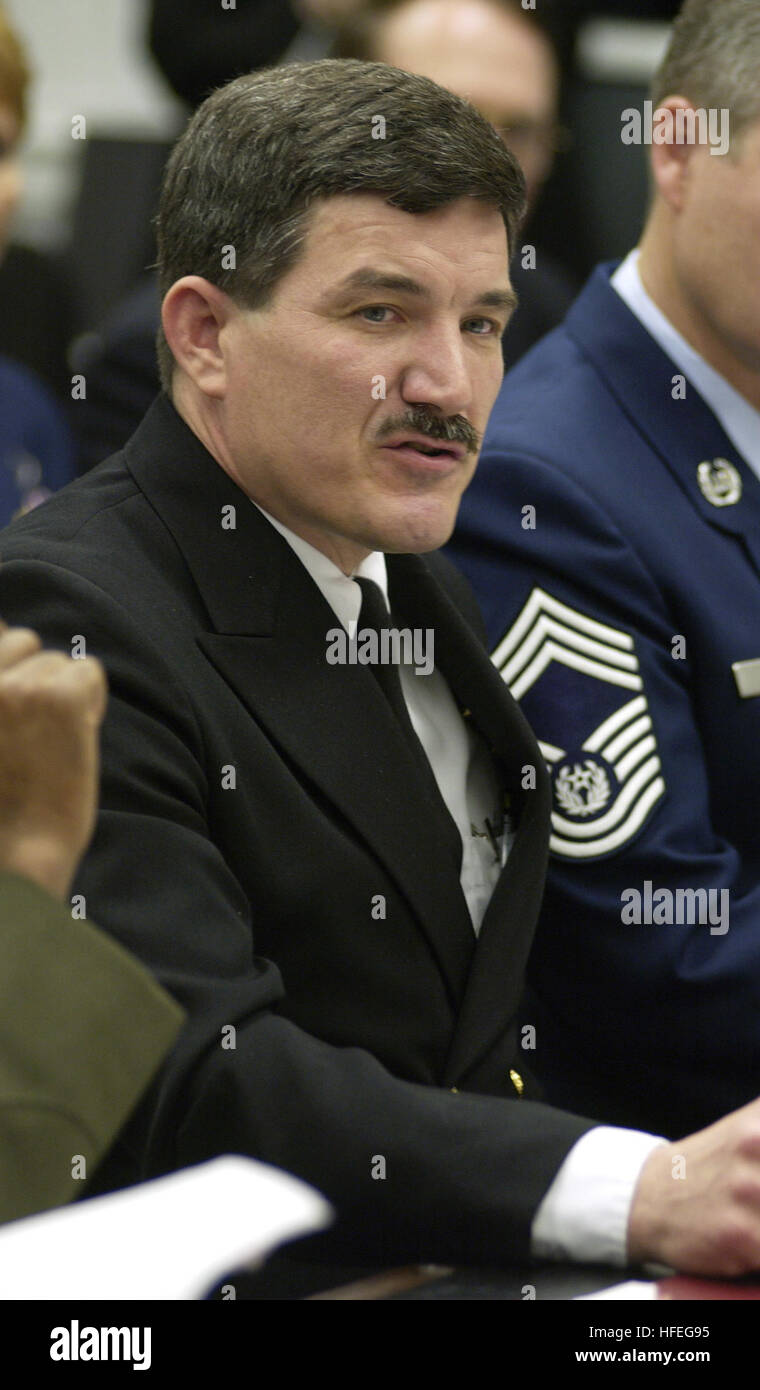 Master chief petty officer of the navy terry scott hi-res stock ...