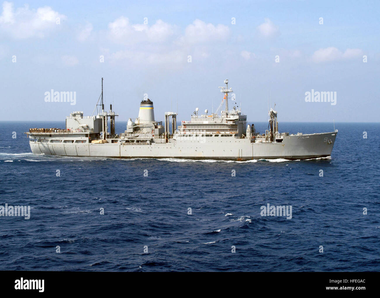 Combat stores ship usns spica t afs 9 hi-res stock photography and ...