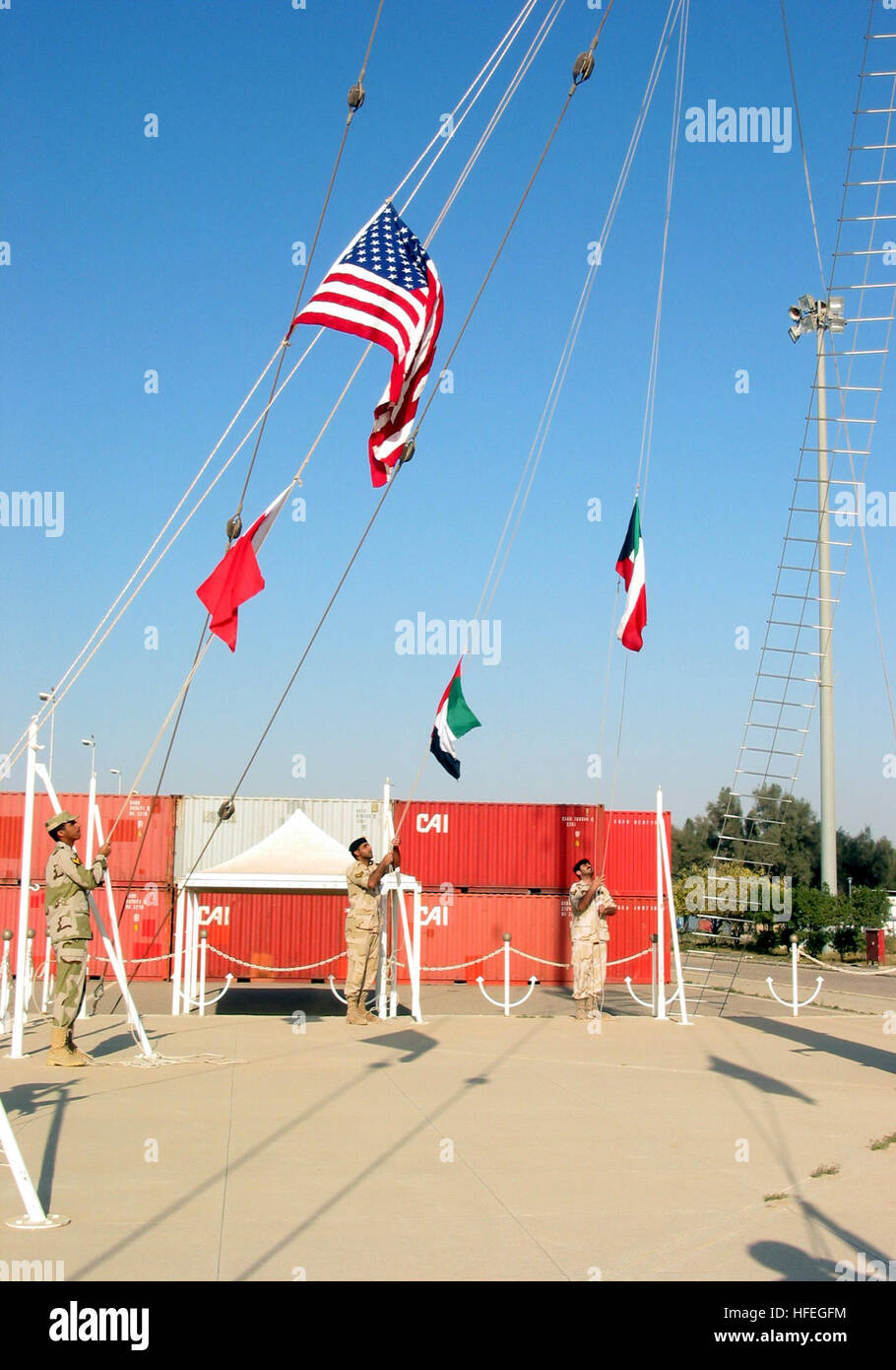 Camp patriot kuwait hi-res stock photography and images - Alamy