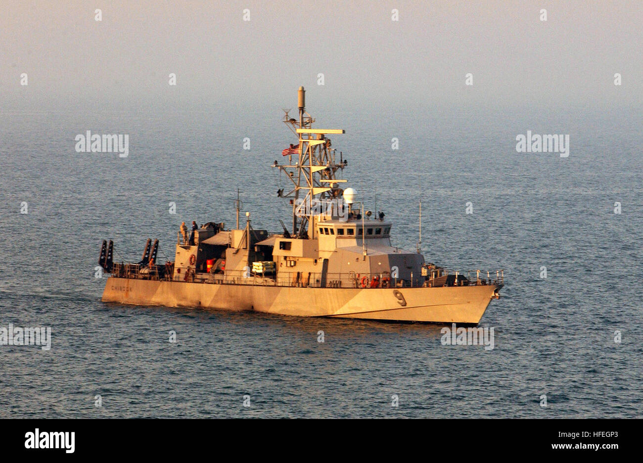 Uss chinook pc 9 hi-res stock photography and images - Alamy