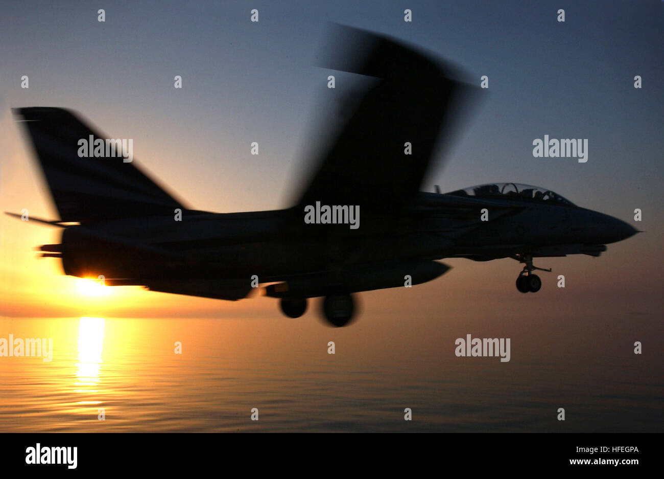 030318-N-1810F-009 The Arabian Gulf (Mar. 18, 2003) -- An F-14A Tomcat ...