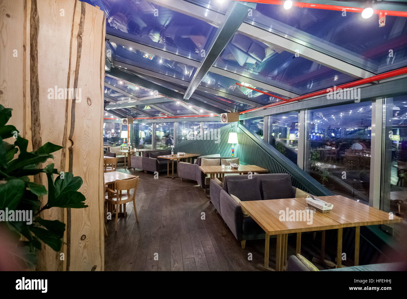 Interior Italian cuisine restaurant "Makaronniki".T Stock Photo - Alamy