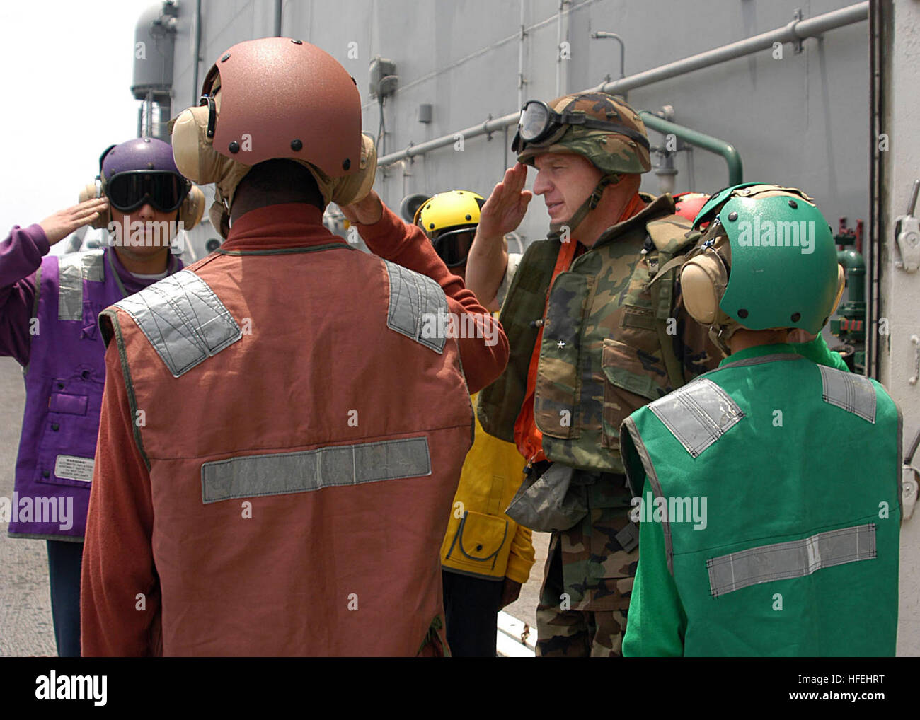 030628-N-2819P-003 The Atlantic Ocean (Jun. 28, 2003) -- Brig. Gen ...