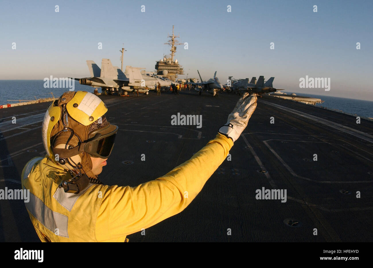 030402-N-1810F-006 The Arabian Gulf (Apr. 2, 2003) -- Airman Jeremy ...