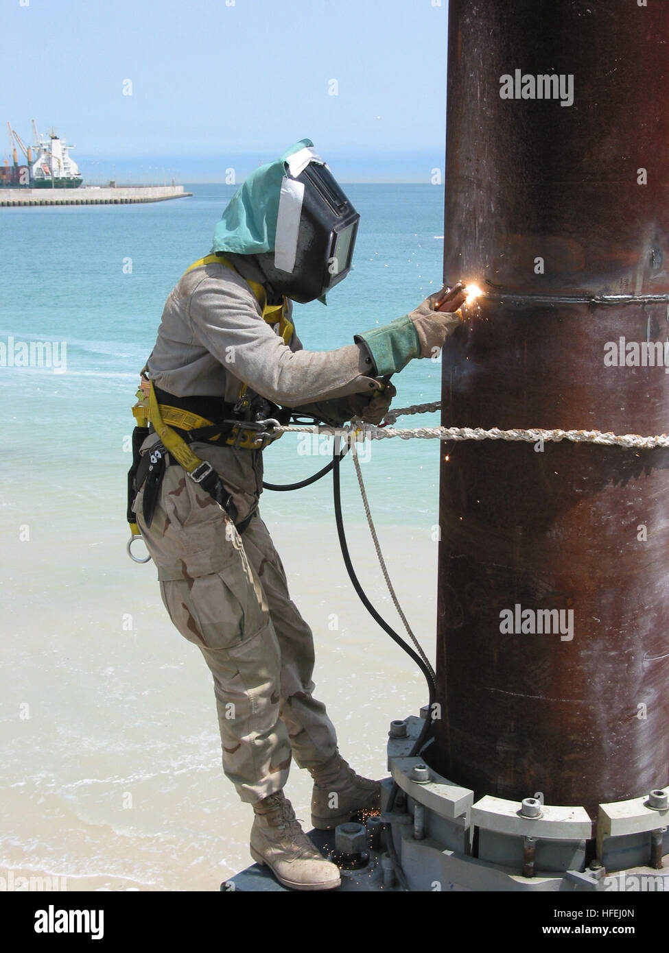 Amphibious construction battalion two hi-res stock photography and ...