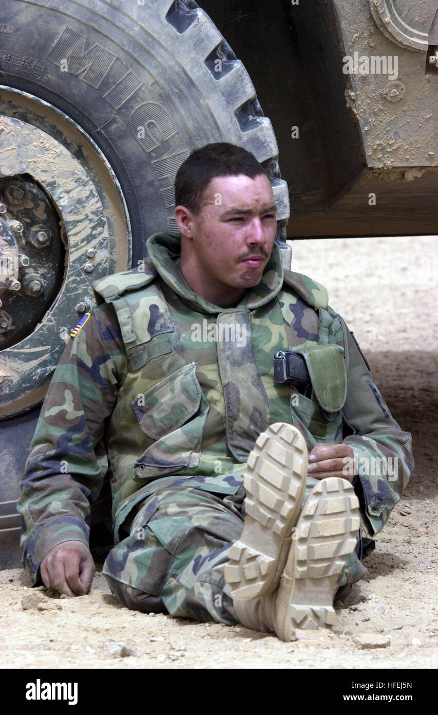 Us army iraq war 2003 kuwait hi-res stock photography and images - Alamy