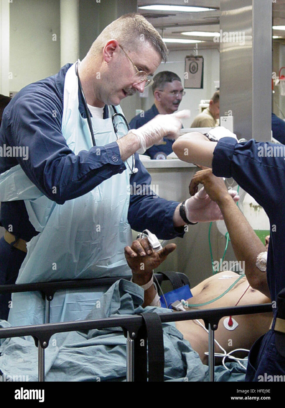 030410-N-4182M-007 The Arabian Gulf (Apr. 10, 2003) -- Cmdr. Ralph ...