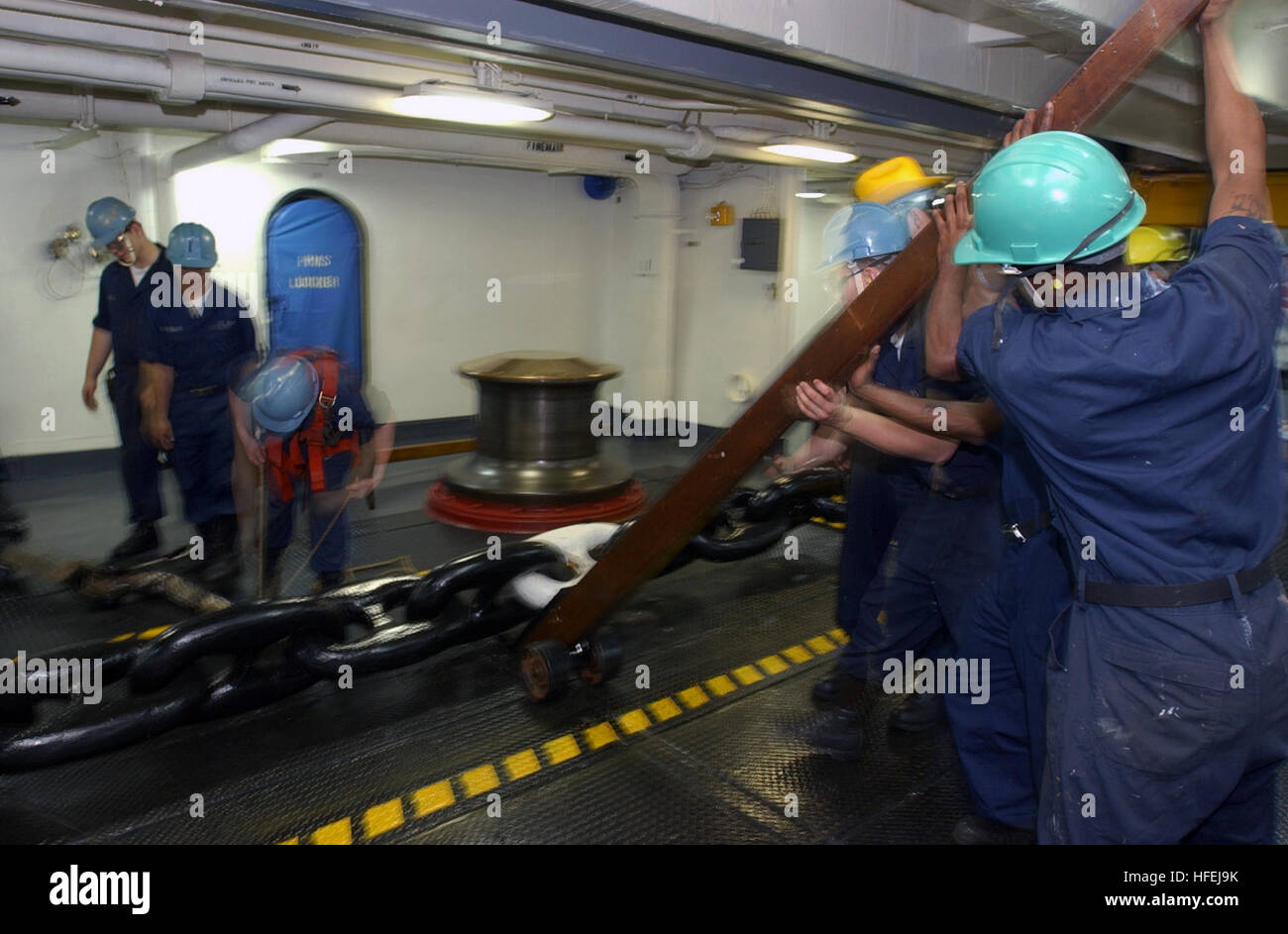 Seamen aboard uss kitty hi-res stock photography and images - Alamy