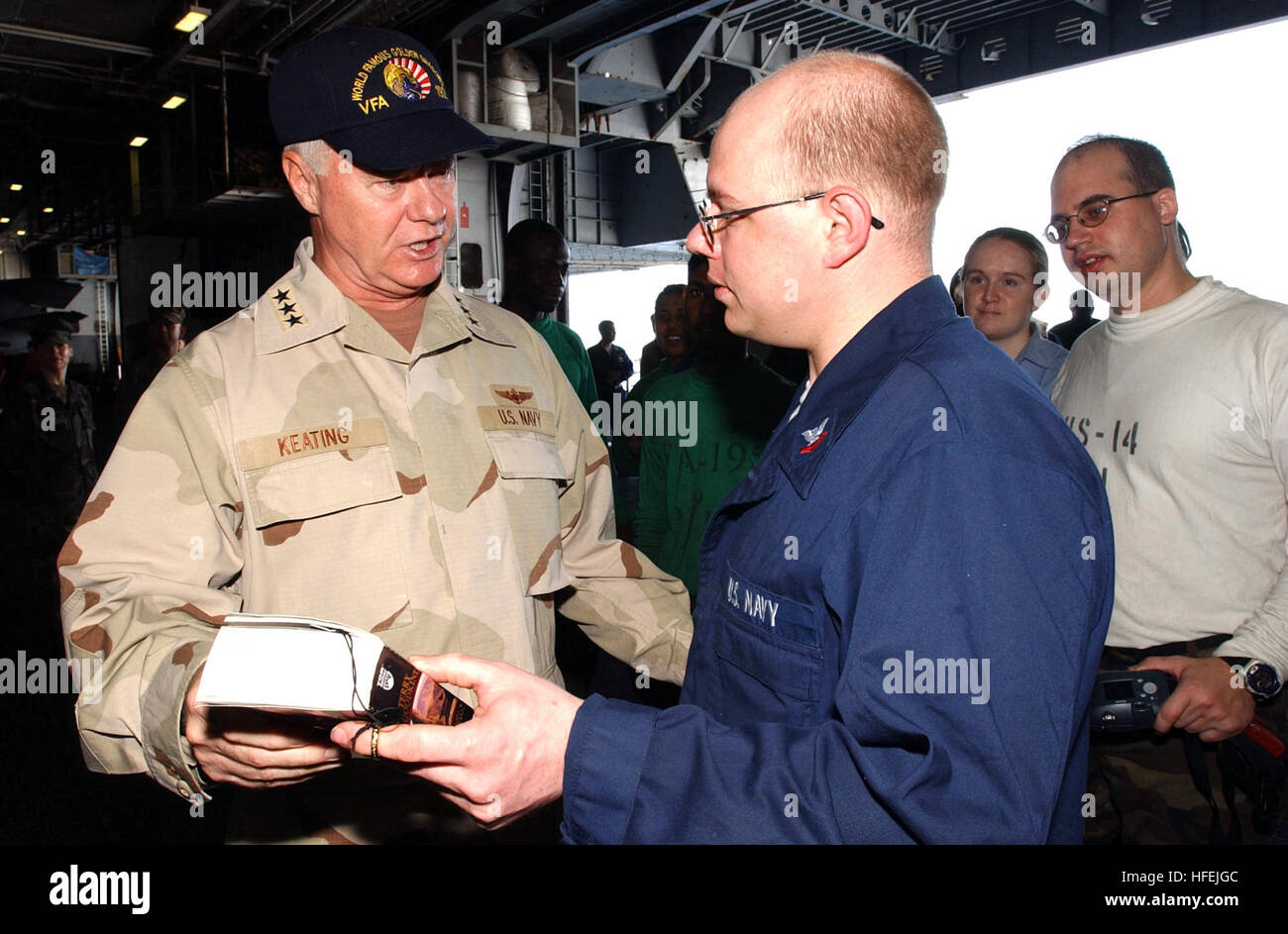 USS Kitty Hawk (CV 63) and Carrier Air Wing Five conduct operations ...