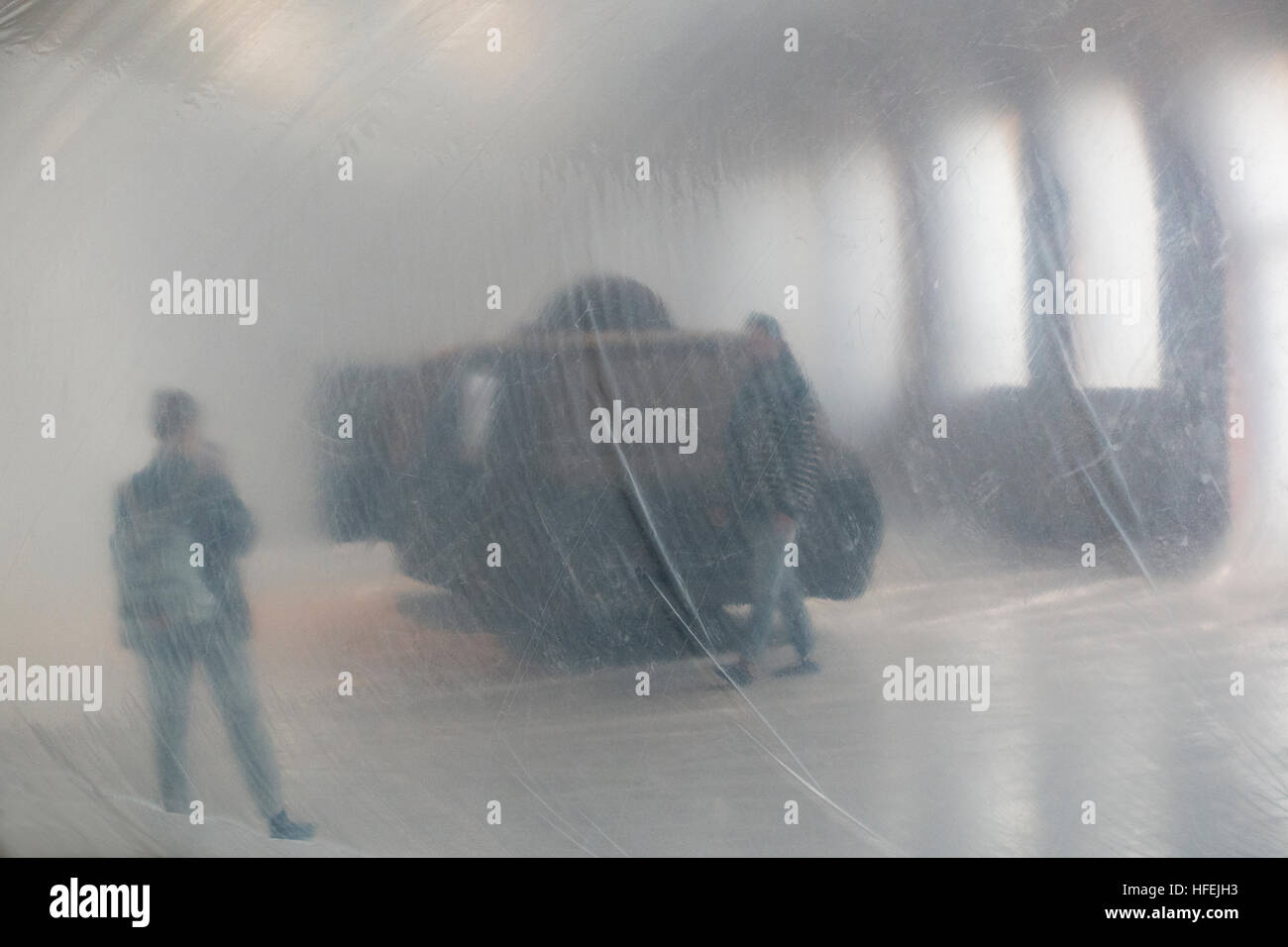 time capsules of ant farm show at Pioneer works Red Hook Brooklyn NYC ...