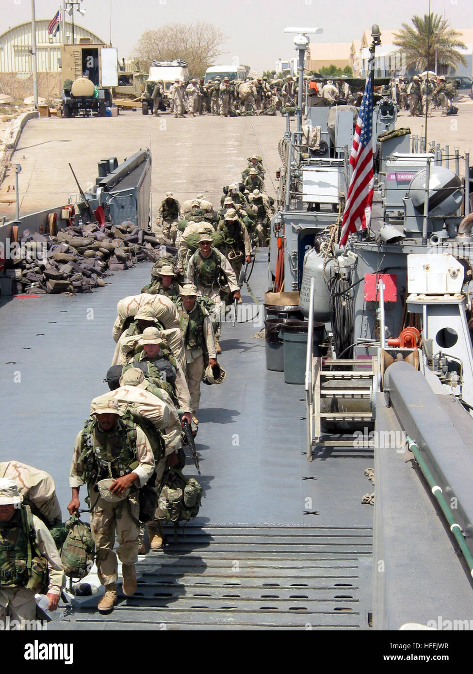 Camp patriot kuwait hi-res stock photography and images - Alamy