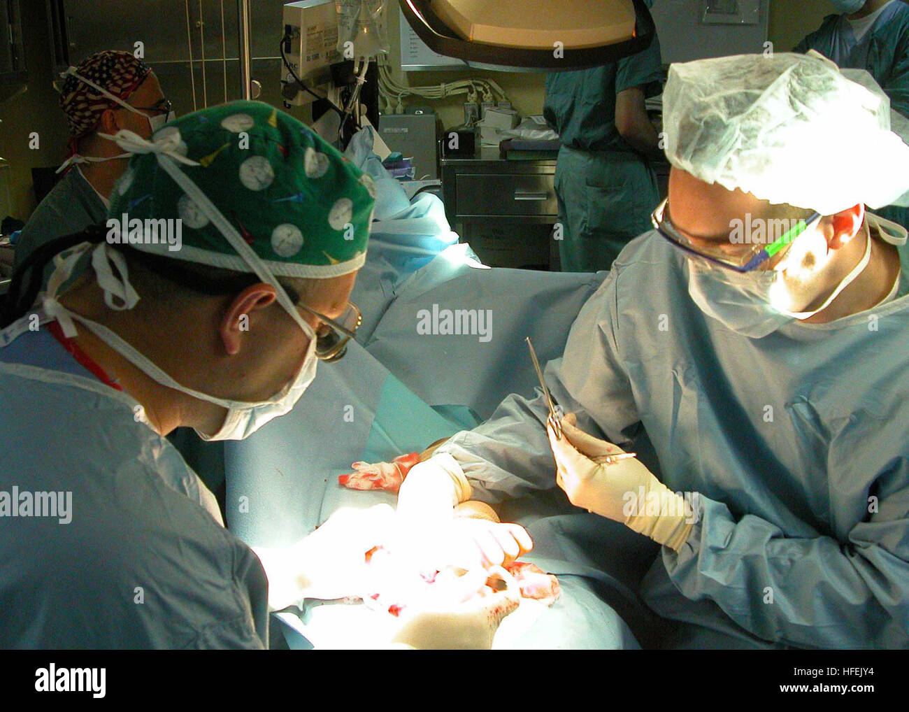 030425-N-2382W-001 The Arabian Gulf (Apr. 25, 2003) -- Fleet Surgical ...