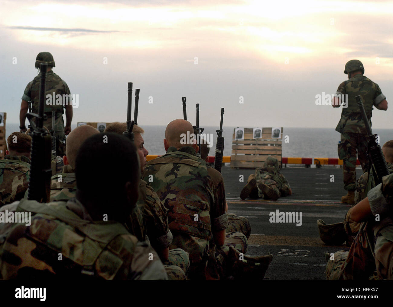 030615-N-2819P-001 The Atlantic Ocean (Jun. 15, 2003) -- Marines ...