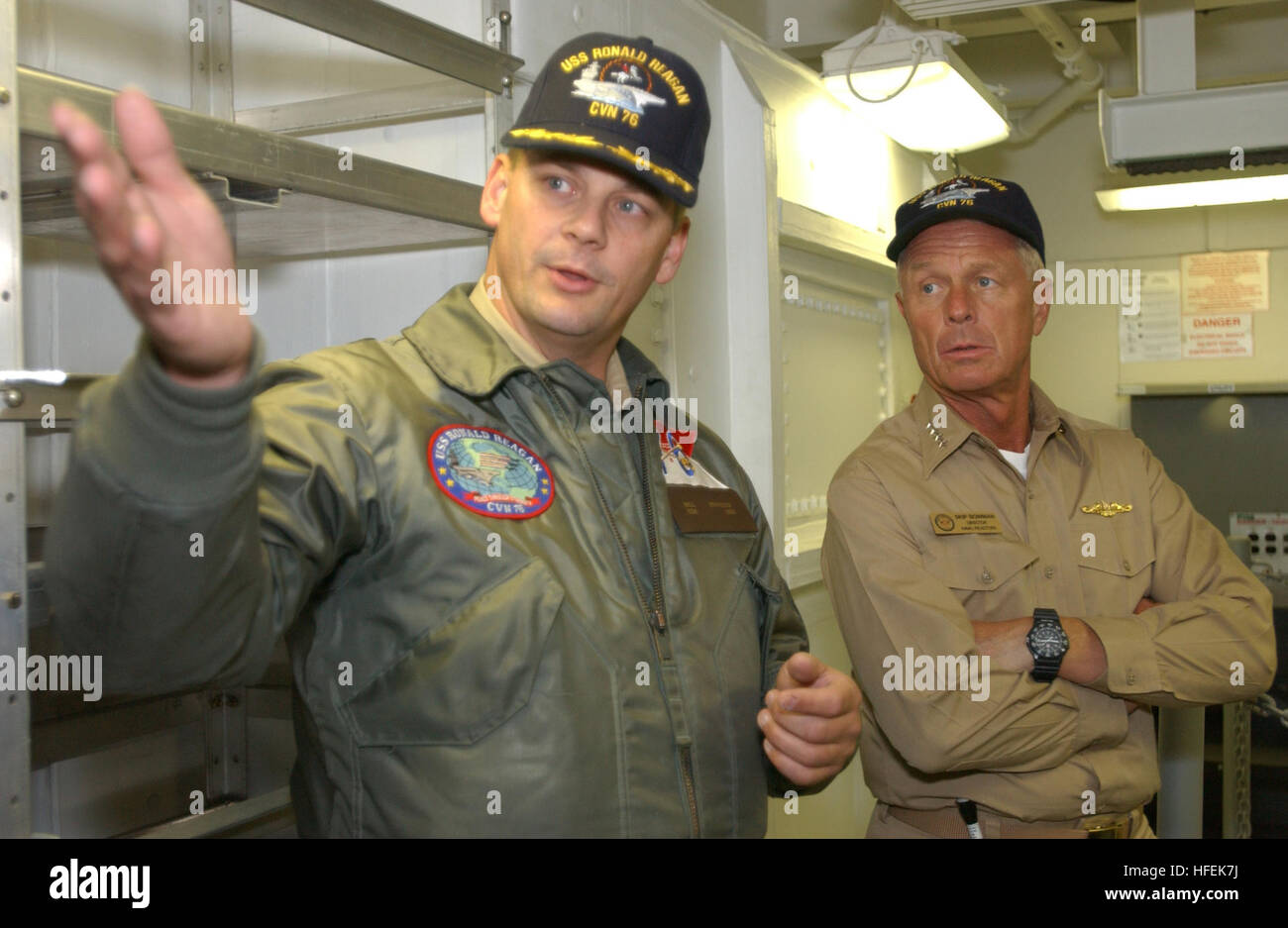 030505-N-0696M-156 At sea aboard Precommissioning Unit (PCU) Ronald ...
