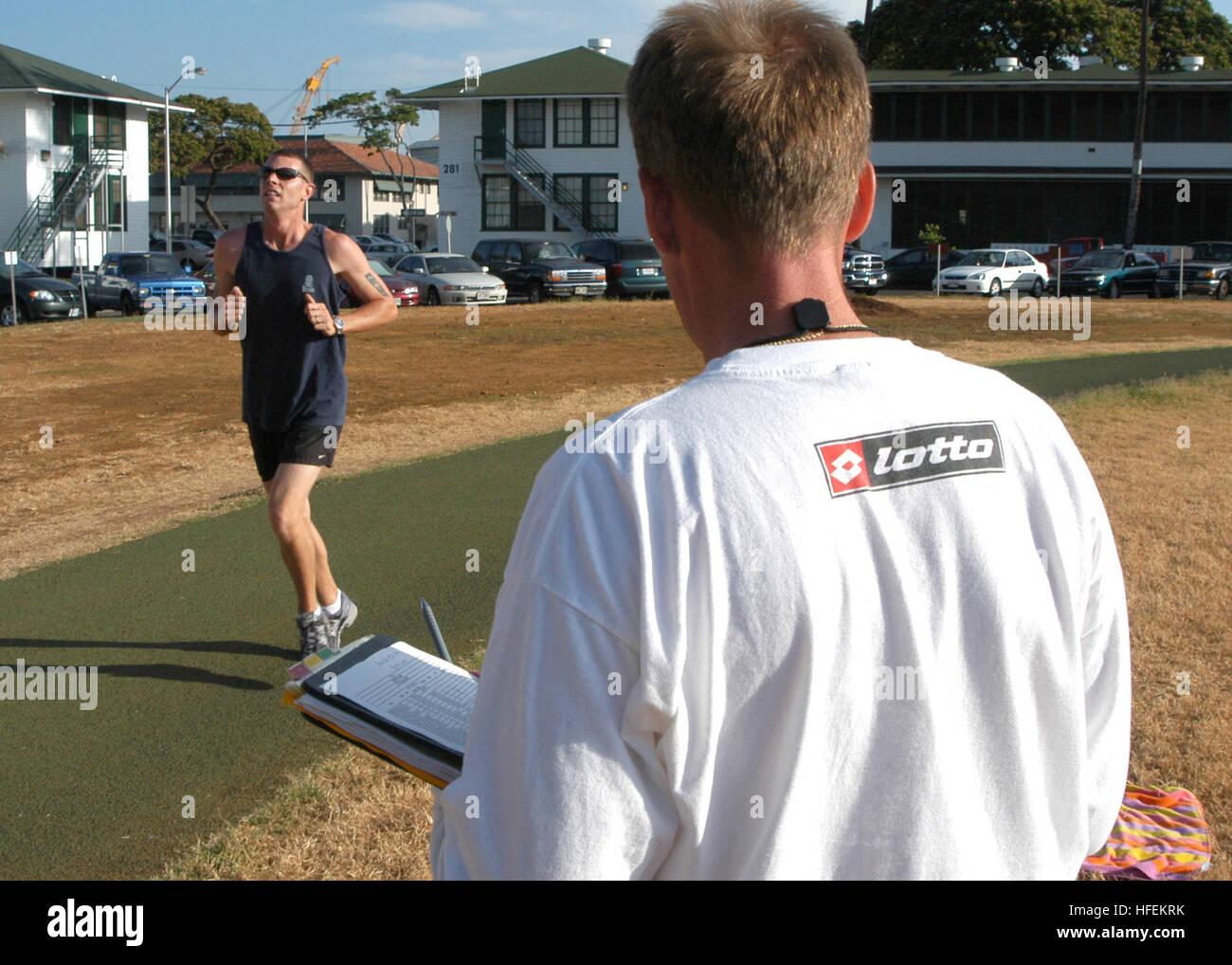 030530-N-7391W-002 Pearl Harbor, Hawaii (May 30, 2003) -- Senior Chief ...
