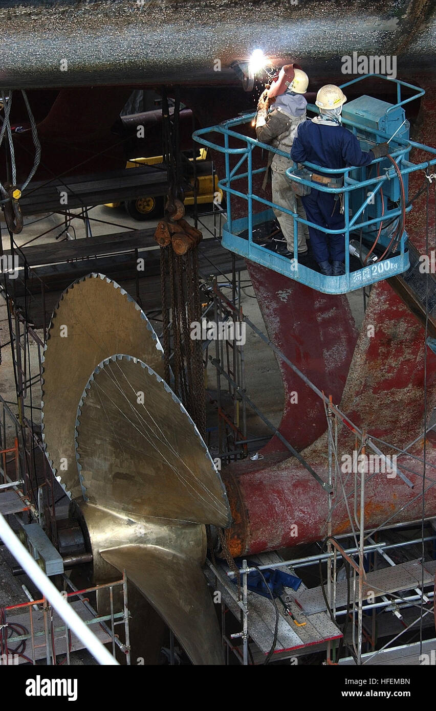 Japanese dock workers hi-res stock photography and images - Alamy