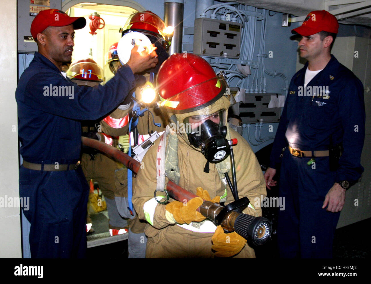 030709-N-4928M-005 The Pacific Ocean (Jul. 9, 2003) -- Senior Chief ...