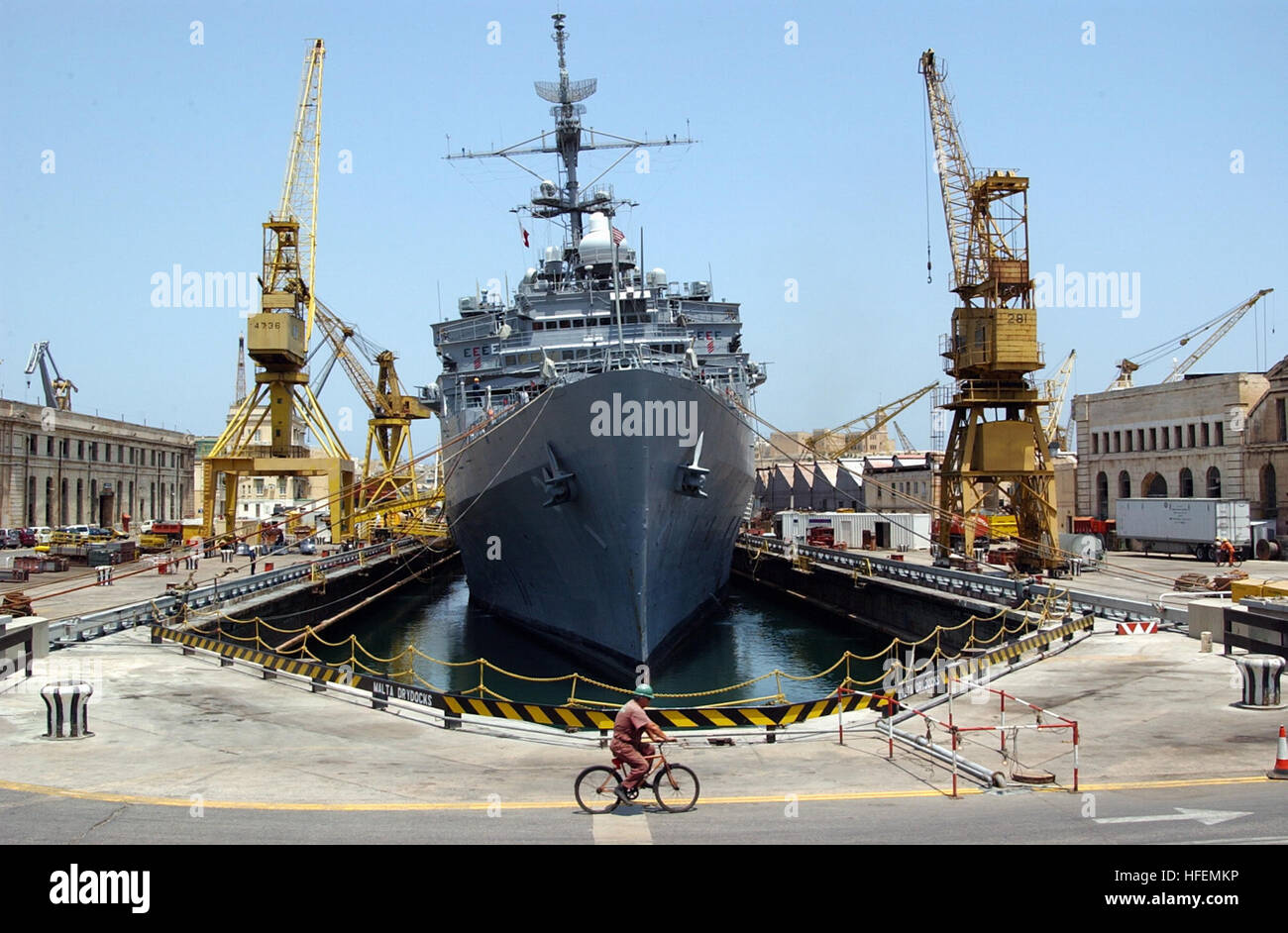 030715-N-0111R-001 Cospicua, Malta (Jul. 15, 2003) -- A Maltese ...