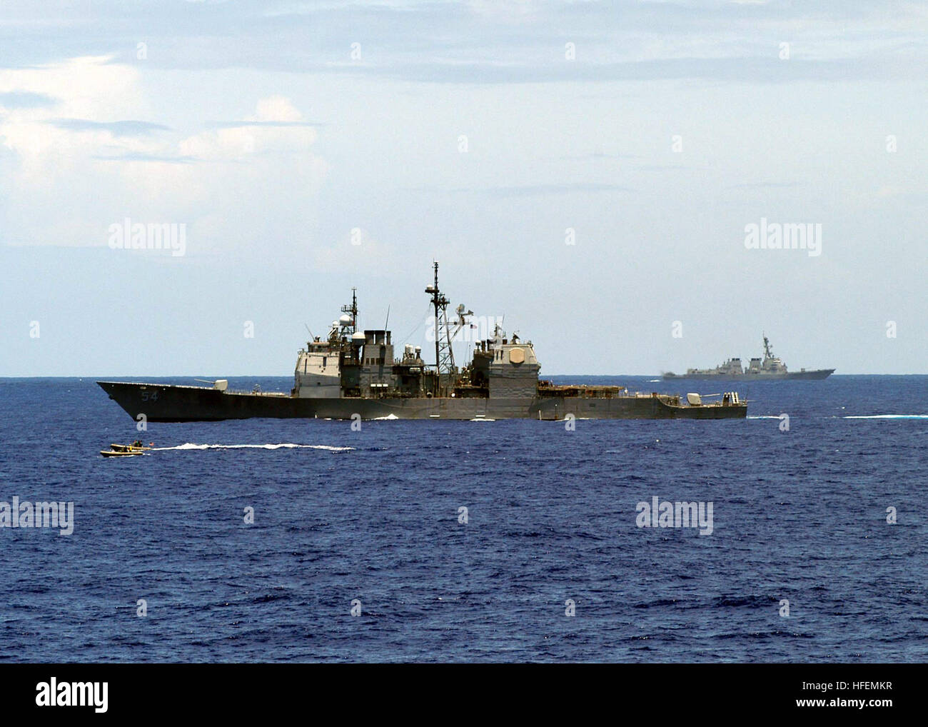 USS Antietam (CG 54), USS Lassen (DDG 82), and USS Ingraham (FFG 61 ...