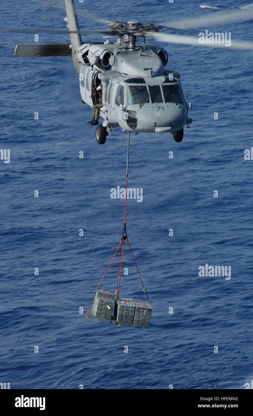 030721-N-1350S-031 Atlantic Ocean (Jul. 21, 2003) -- An MH-60S ...