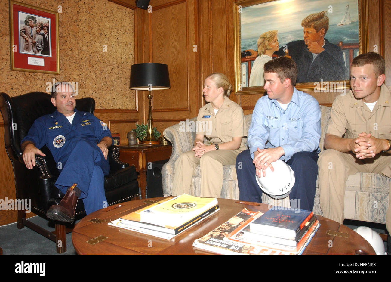 030618-N-6651N-001 Mayport, Fla. (Jun. 18, 2003) -- Capt. Ronald H ...