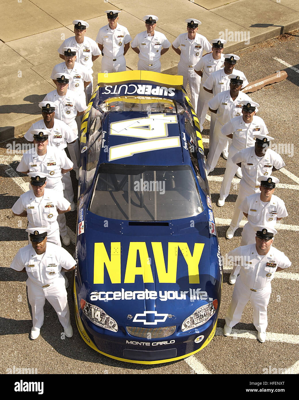 030918-N-5862D-056 Millington, Tenn (Sept. 18, 2003) -- Members of the ...