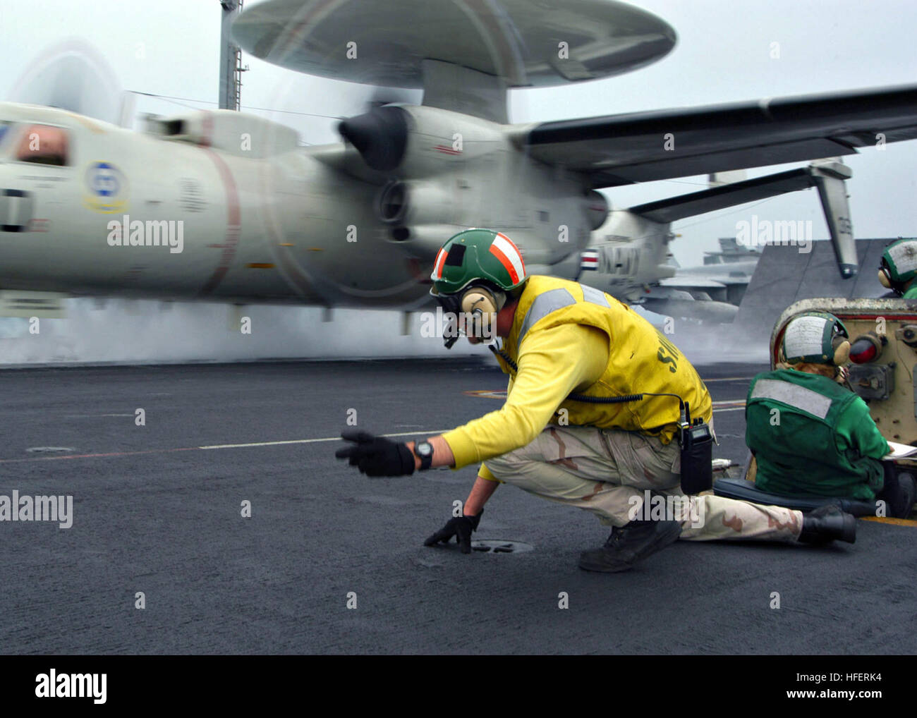 Flight deck officer works hi-res stock photography and images - Alamy