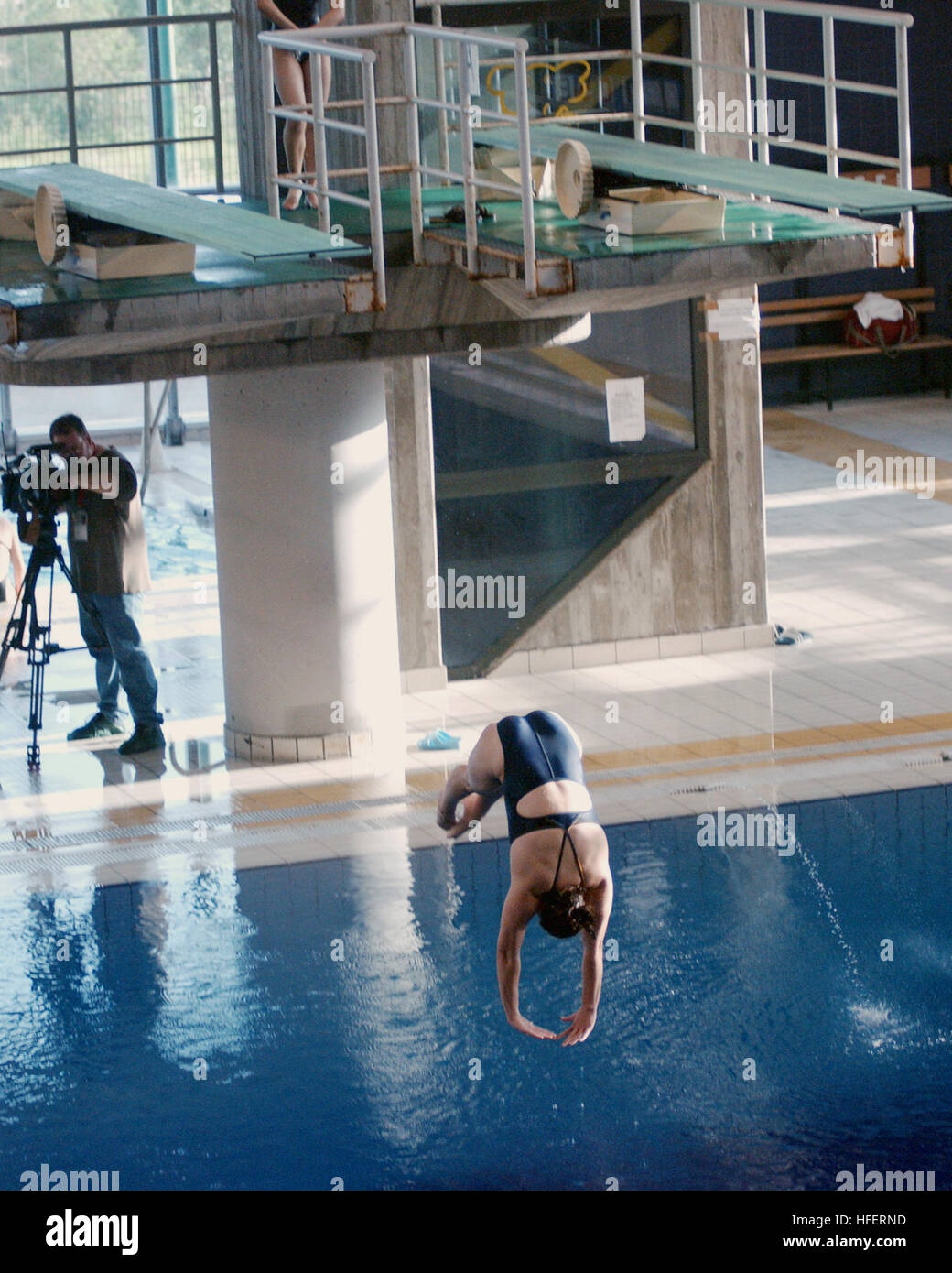 3 meter diving board hi-res stock photography and images - Alamy