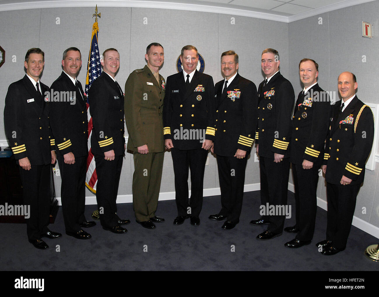 031217-N-0399H-071 Eight Commanders from the Constellation Battle Group ...