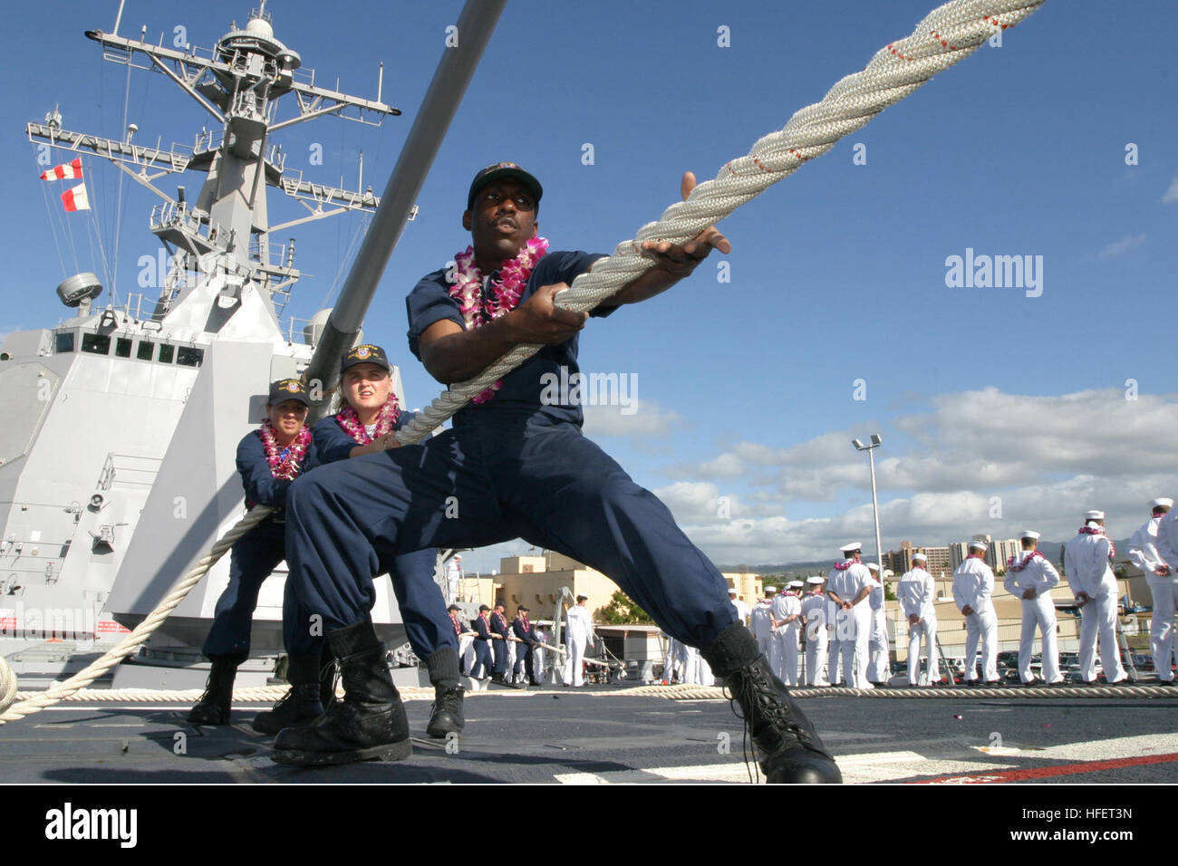 U s navy released pearl harbor u s navy uss chafee hi-res stock ...