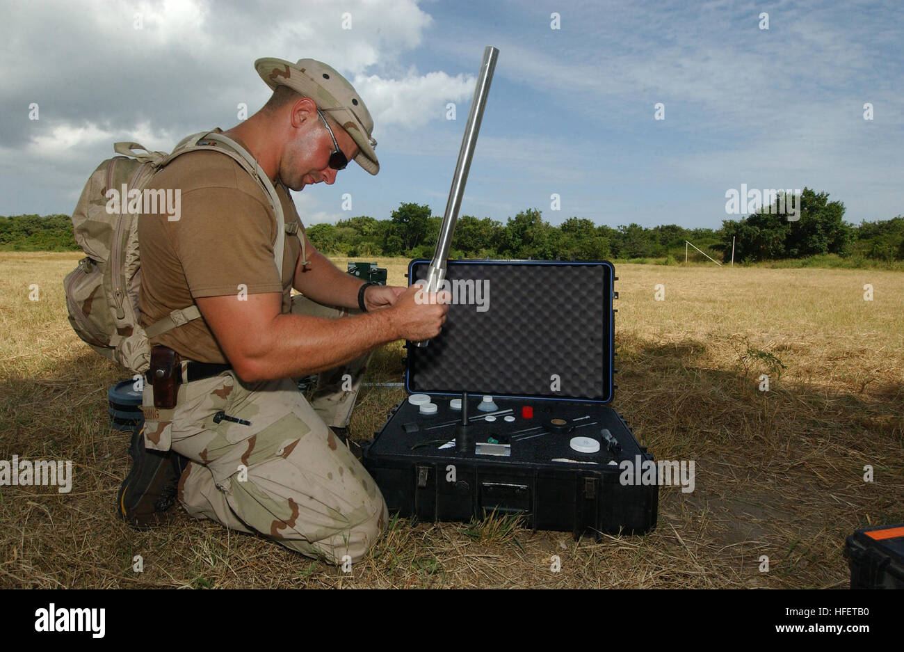 Explosive ordnance disposal mobile unit three eodmu 3 hi-res stock ...