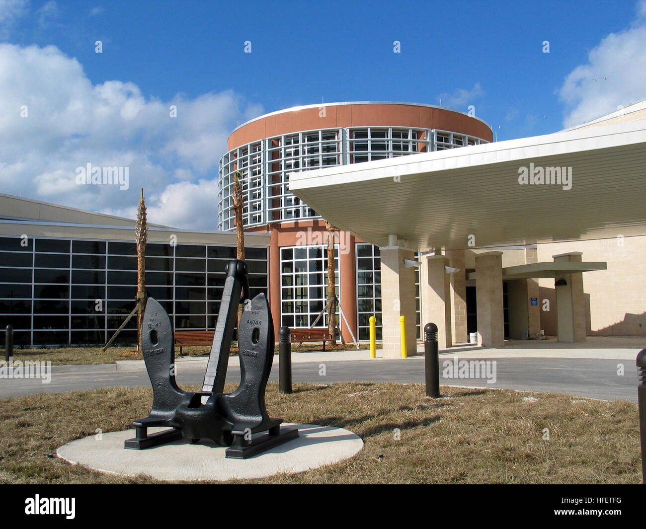 040312-N-9527B-002 Mayport, Fla. (Mar. 12, 2004) - The front entrance ...