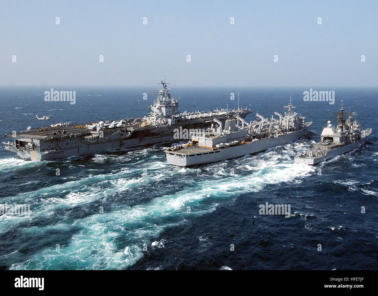 040127-N-5405H-001 Arabian Gulf (Jan 27, 2004) Ð The nuclear powered ...