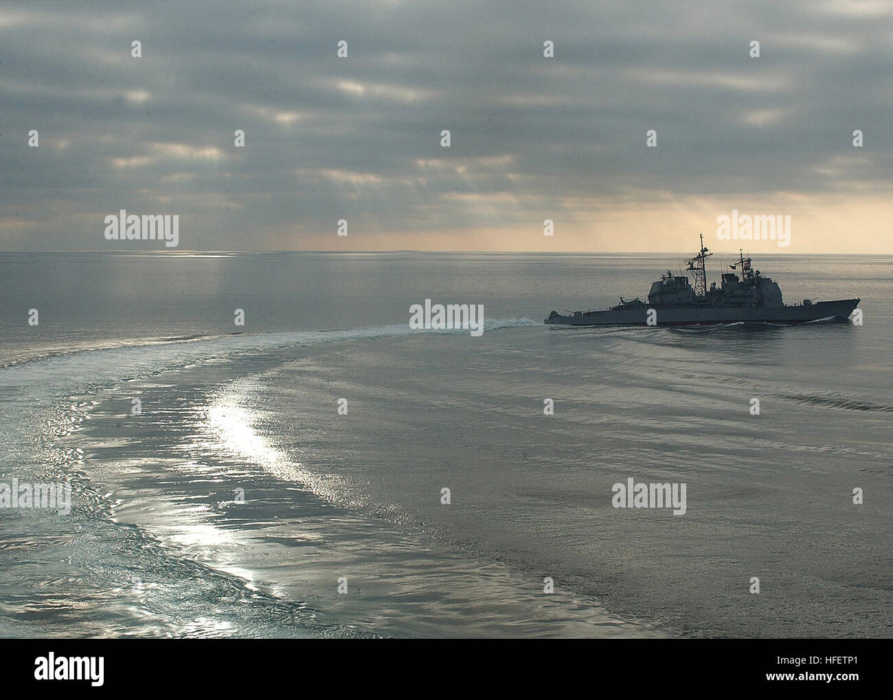 Norfolk based guided missile cruiser hi-res stock photography and ...