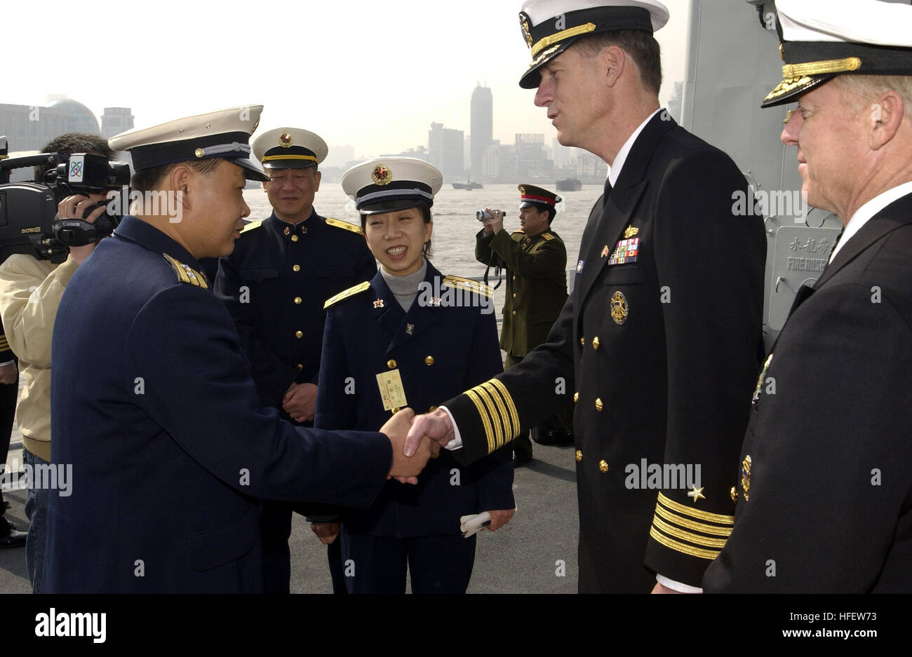 Shanghai marines hi-res stock photography and images - Alamy