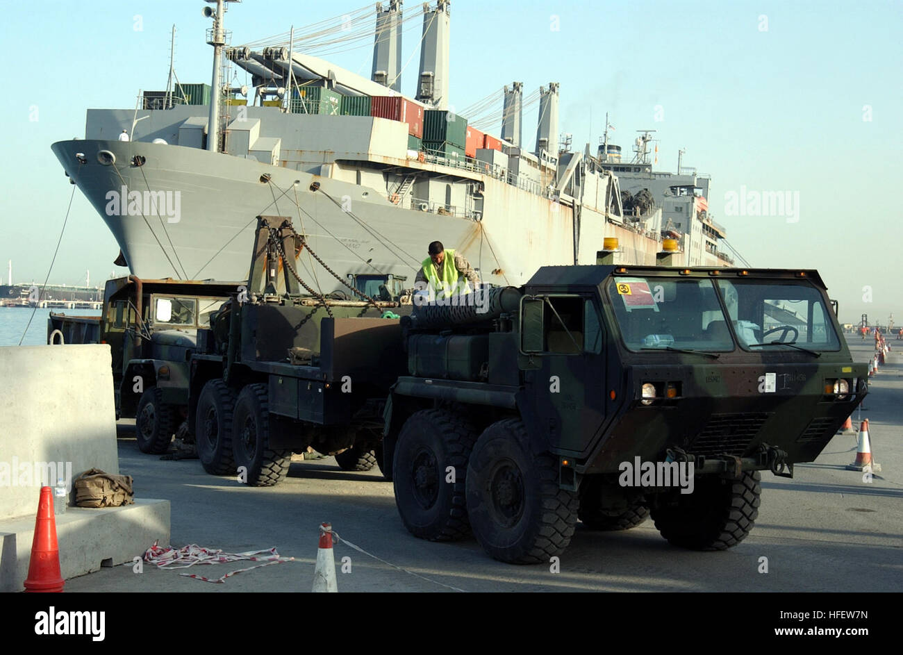 Heavy expanded mobility tactical truck hemtt hi-res stock photography ...